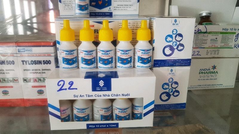 FLOSAL-D - Đặc trị bệnh Tổng hợp Hô hấp thương hàn Tụ huyết trùng giá ...