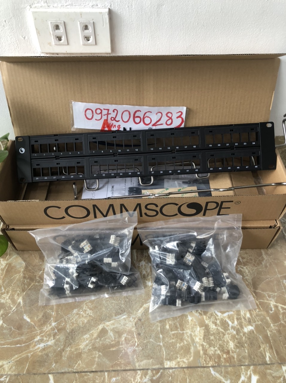 Thanh đấu nối Patch Panel 48 Port Thanh đấu nối PatchPanel 48 Port ...