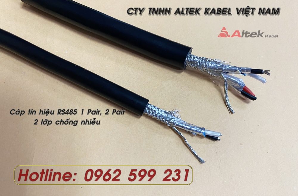 Cáp tín hiệu RS485 Altek kabel 2 Pair 22AWG giá sỉ, giá bán buôn - Thị ...